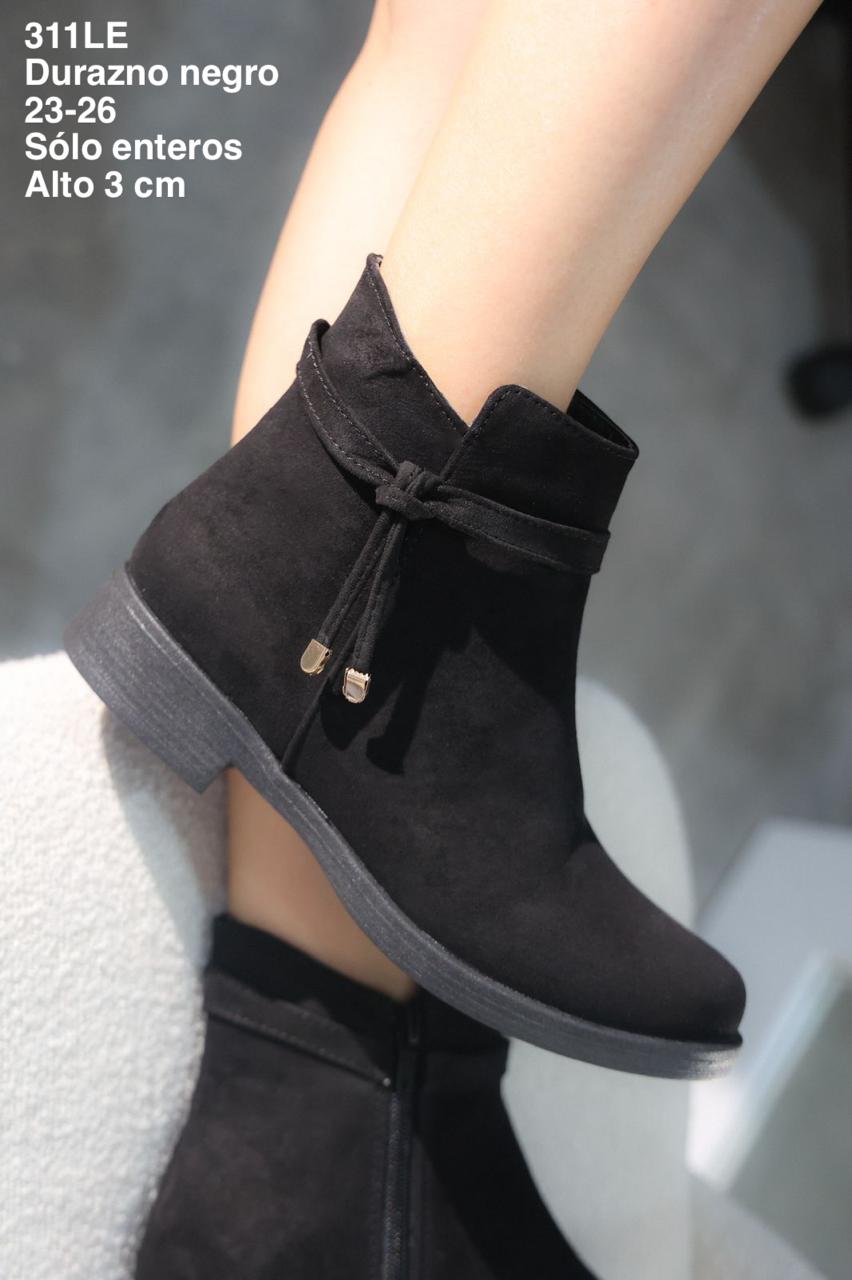 311LE Durazno Negro – Calzado Andy
